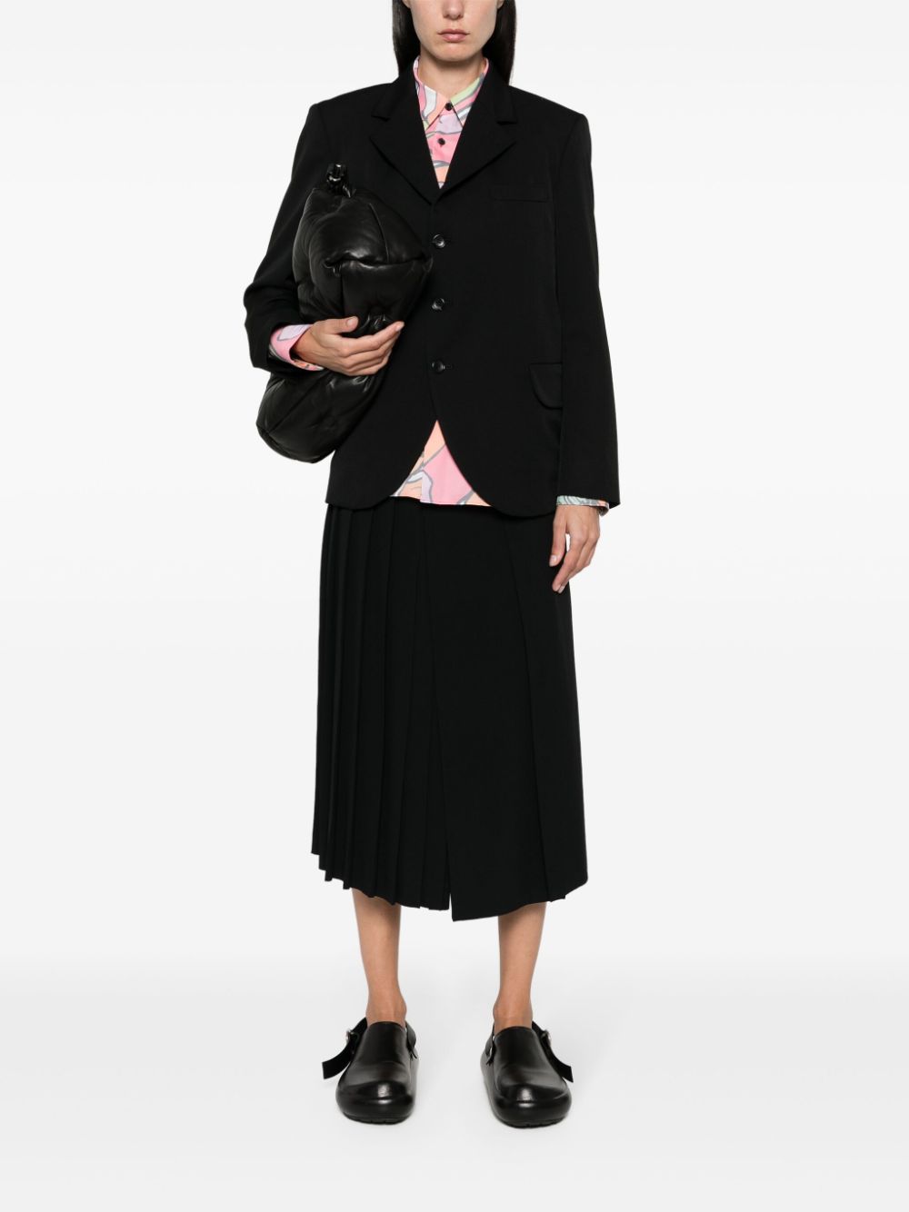 COMME DES GARÇONS Comme Des Garçons Single-Breasted Wool Blazer