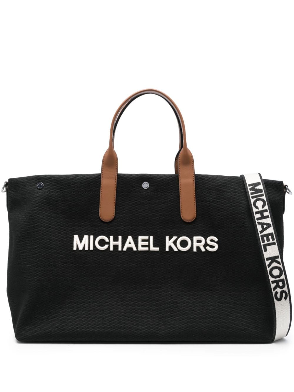 バッグ MICHAEL KORS Black totebag limited model Michael Kors Black Cloth Tote Michael Kors Brooklyn Oversized