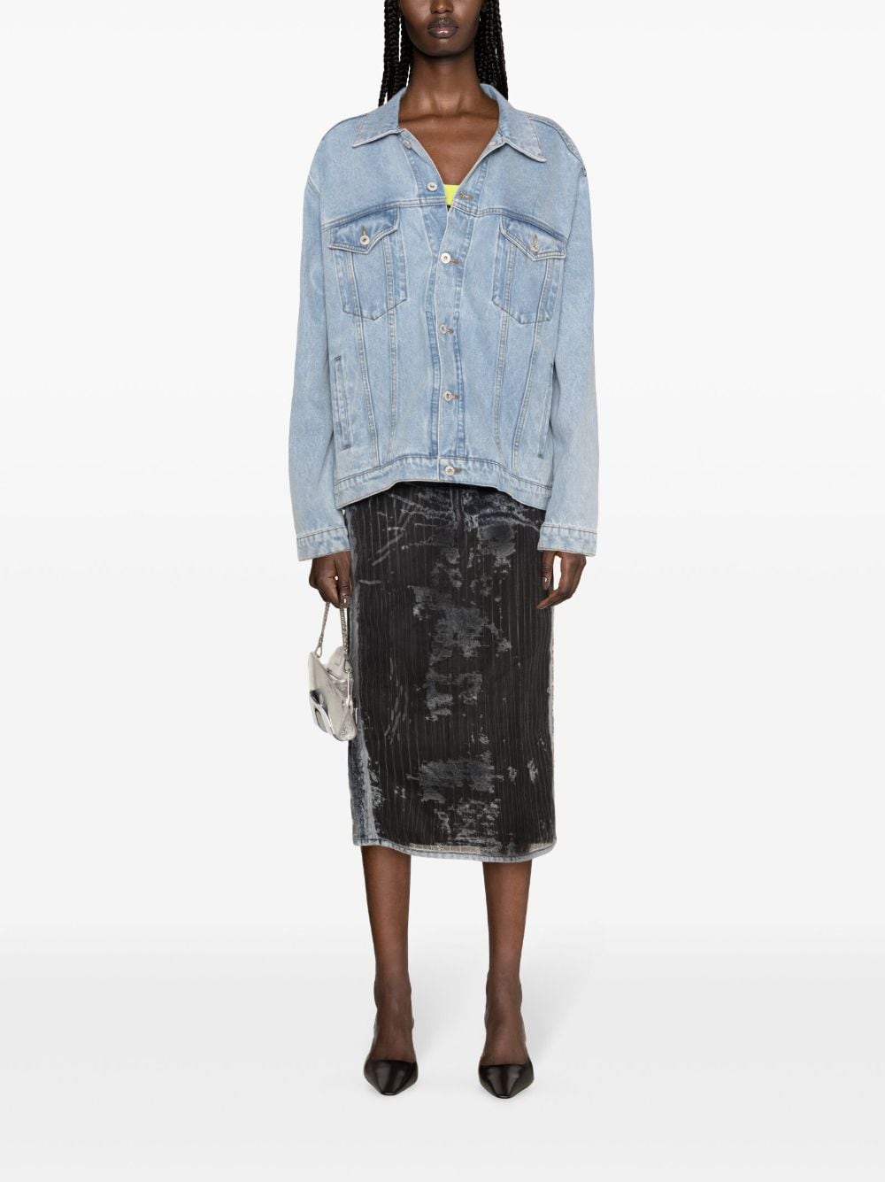 Y/PROJECT Y/Project Evergreen Denim Jacket