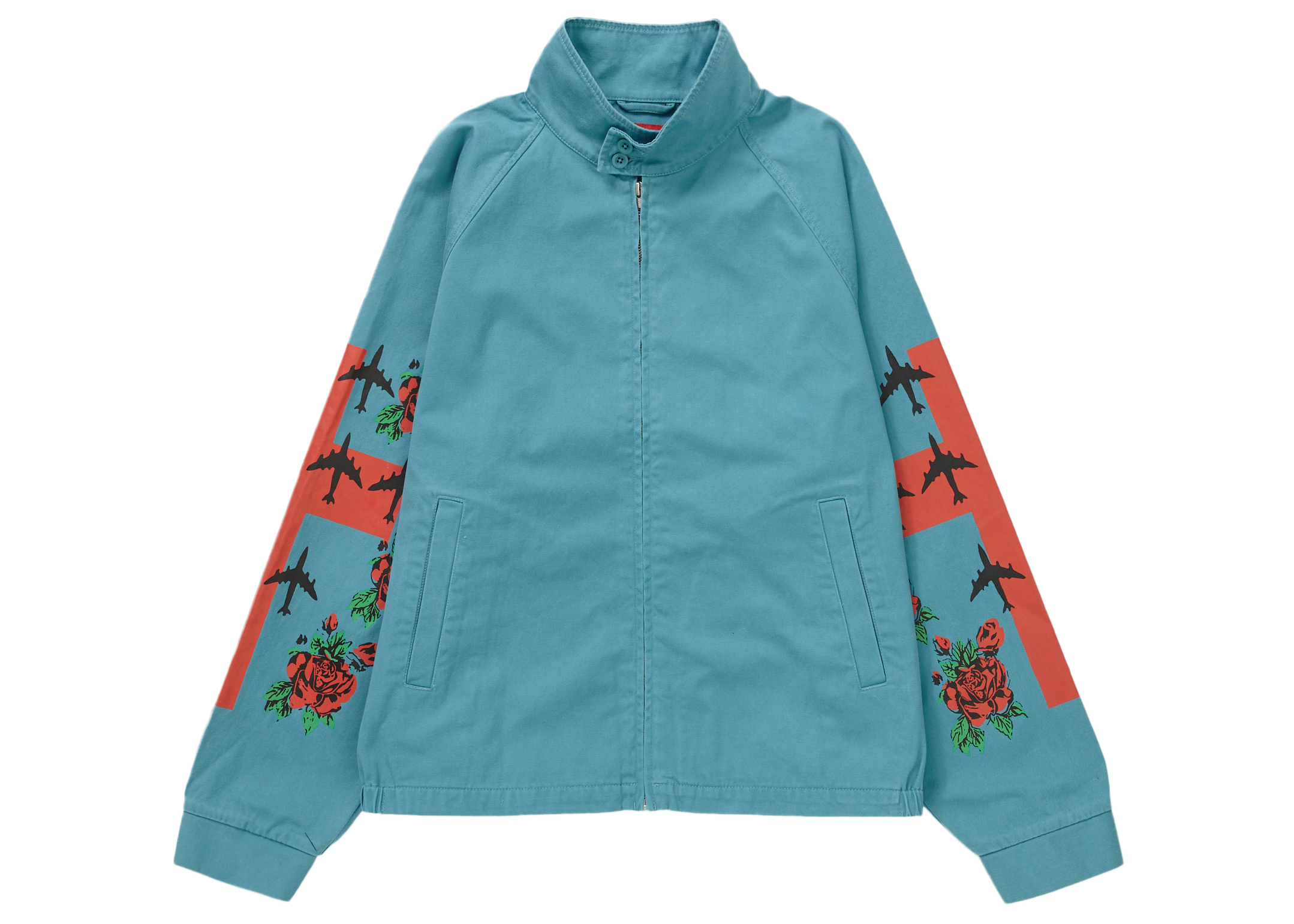 Supreme Destruction Of Purity Harrington Jacket - Teal | Editorialist