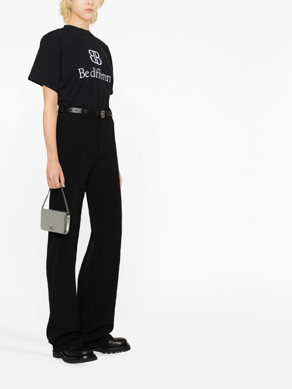 BALENCIAGA Balenciaga Pinstripe Straight-Leg Trousers
