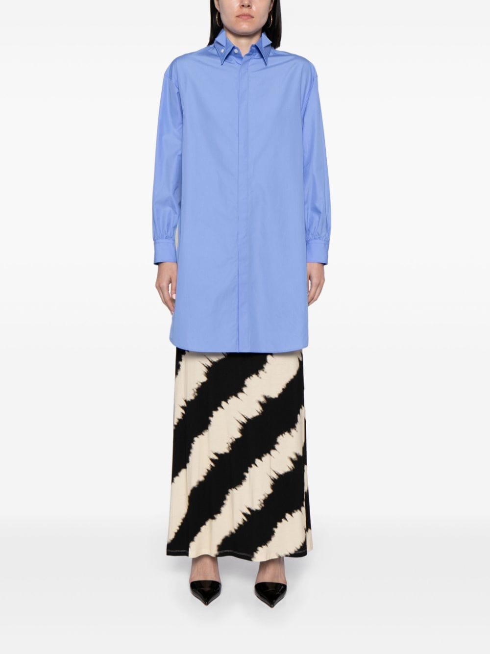 UNDERCOVER Undercover Panelled Cotton Shirt