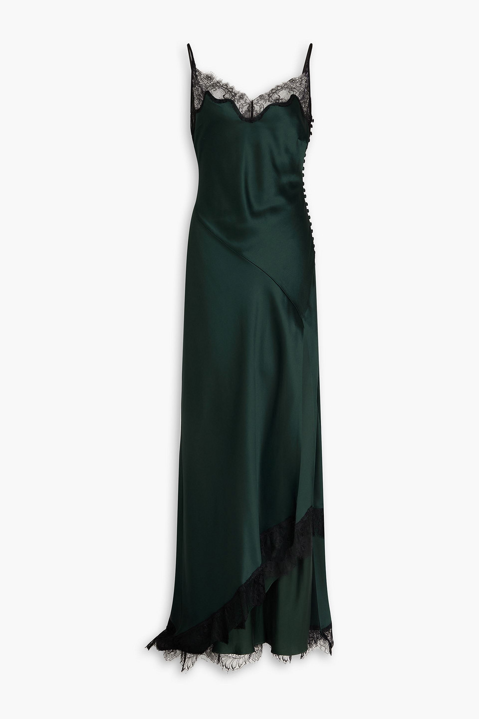 forest green slip dress Petal and Pup Women's Sawyer Mini Slip Dress main image 1