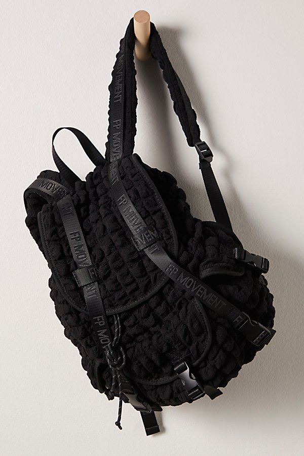FP Movement Pucker Up Black Backpack Column VPD Backpack 13L in Uranium Black | Cycling Packs  main image 4