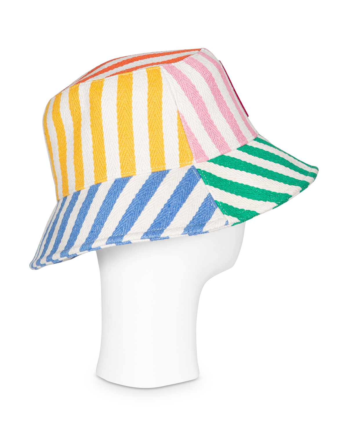 Kurt Geiger Multicolor Striped Bucket Hat KENSINGTON BUCKET HAT Rainbow Swirl Bucket Hat by KURT  main image 4