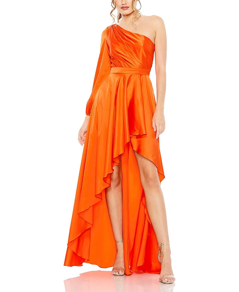 MAC DUGGAL Mac Duggal High-Low One-Shoulder Gown