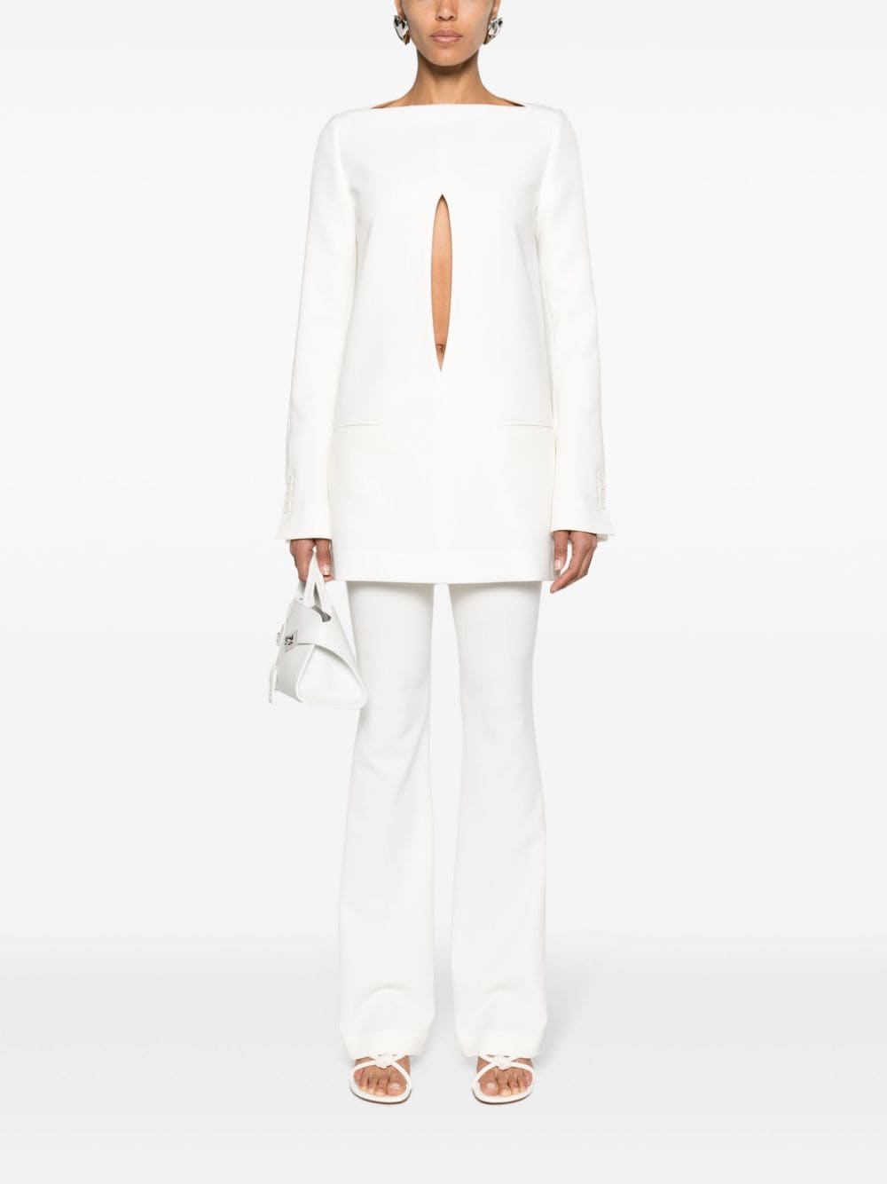 COURREGES Courrèges Heritage Low-Rise Bootcut Trousers