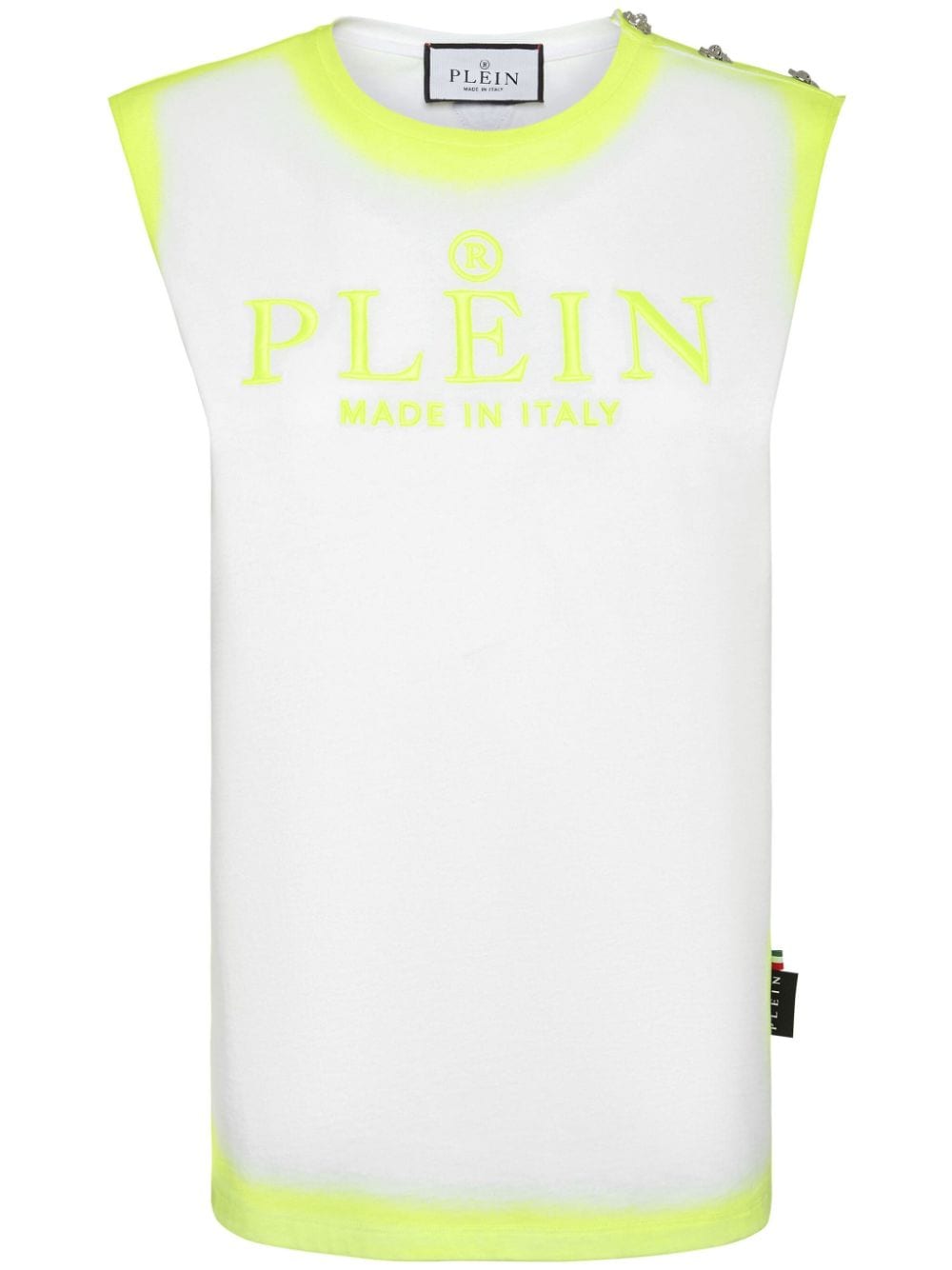 PHILIPP PLEIN Philipp Plein Logo-Embroidered Tank Top