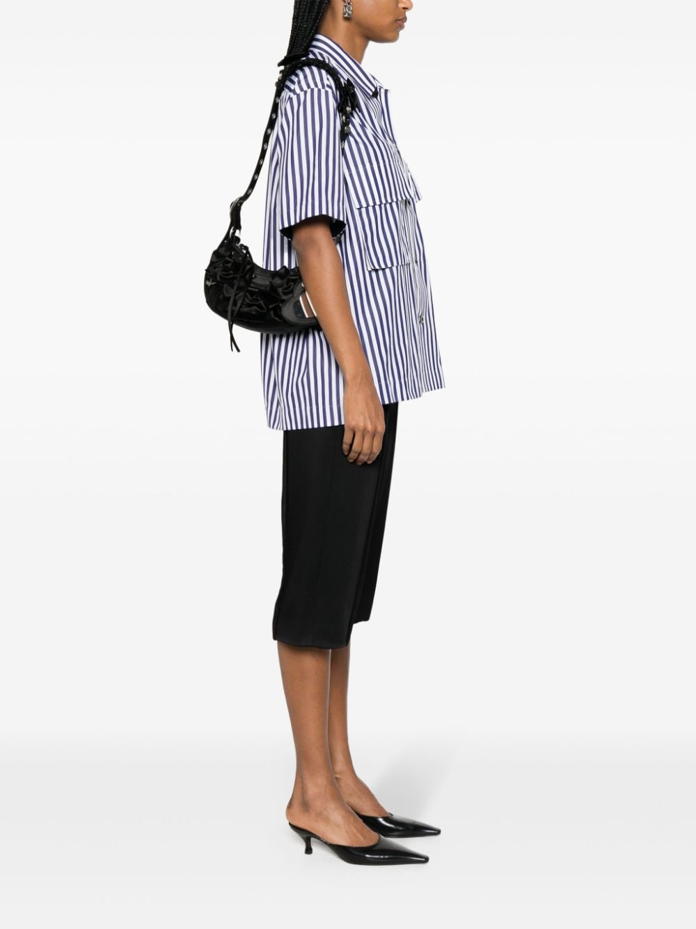 BALENCIAGA Balenciaga Micro Le Cagole Shoulder Bag