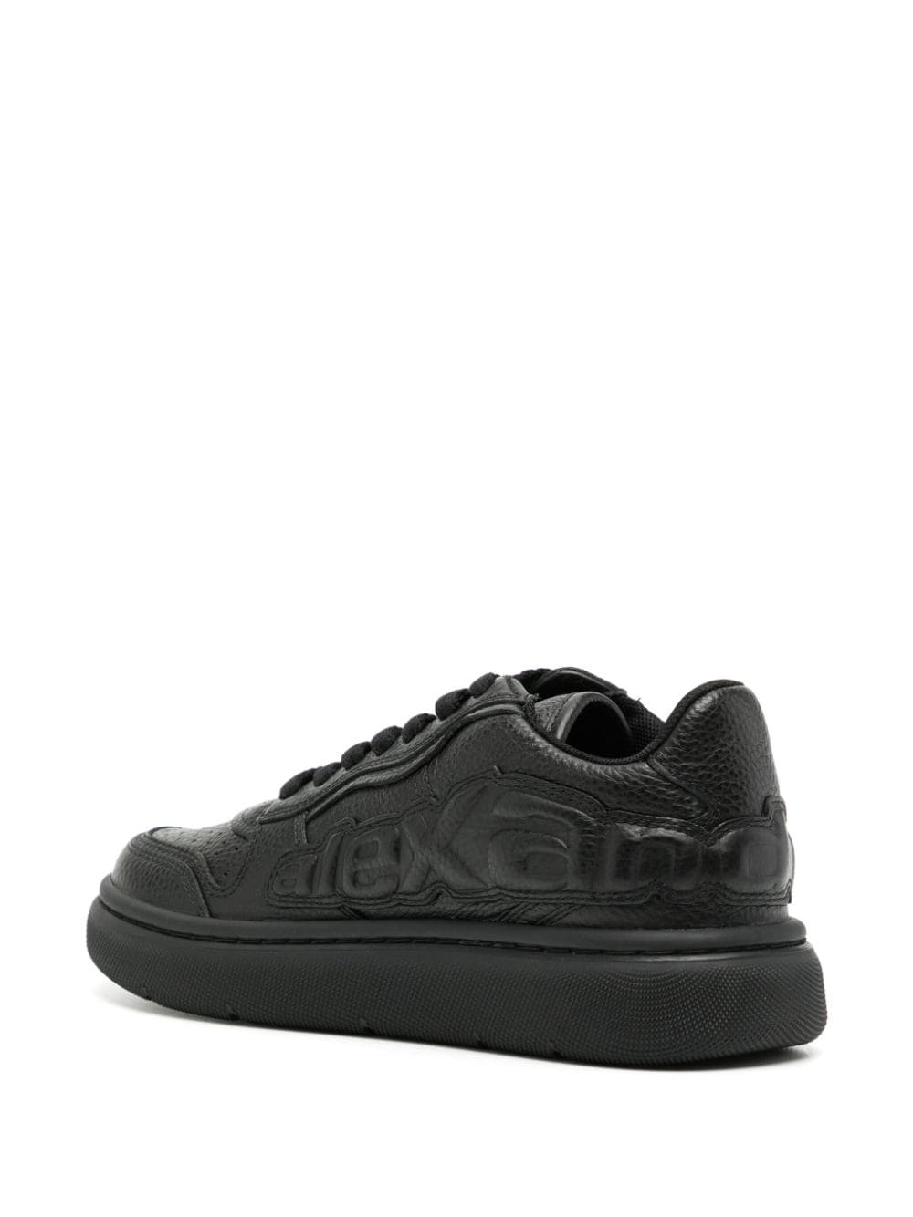 Alexander Wang Padded-Panel Low-Top Sneakers In Black - 61