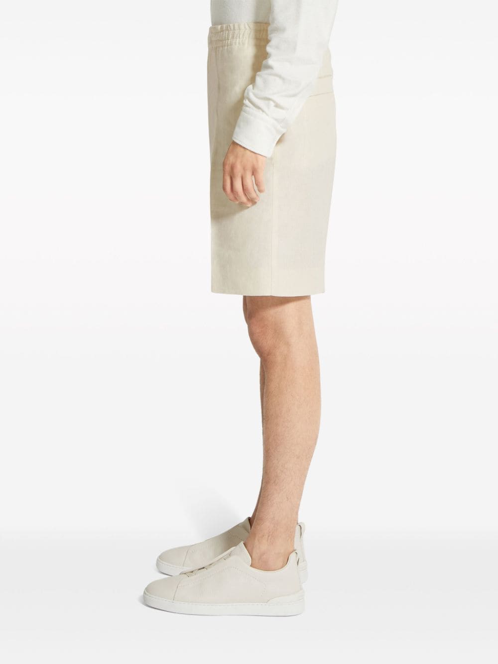 ZEGNA Zegna Oasi Lino Linen Shorts