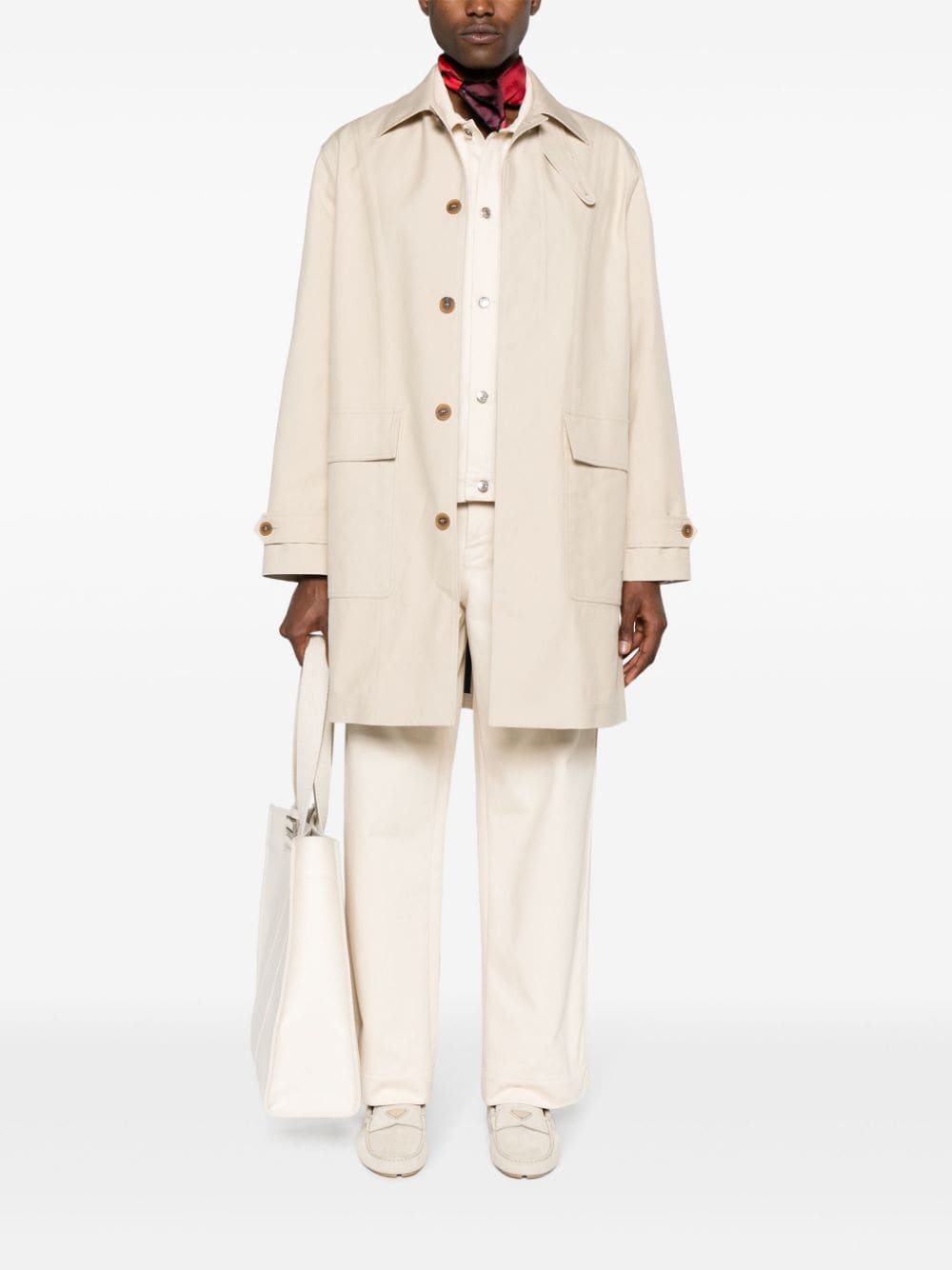 MAISON KITSUNÉ Maison Kitsuné Mid-Rise Straight-Leg Jeans