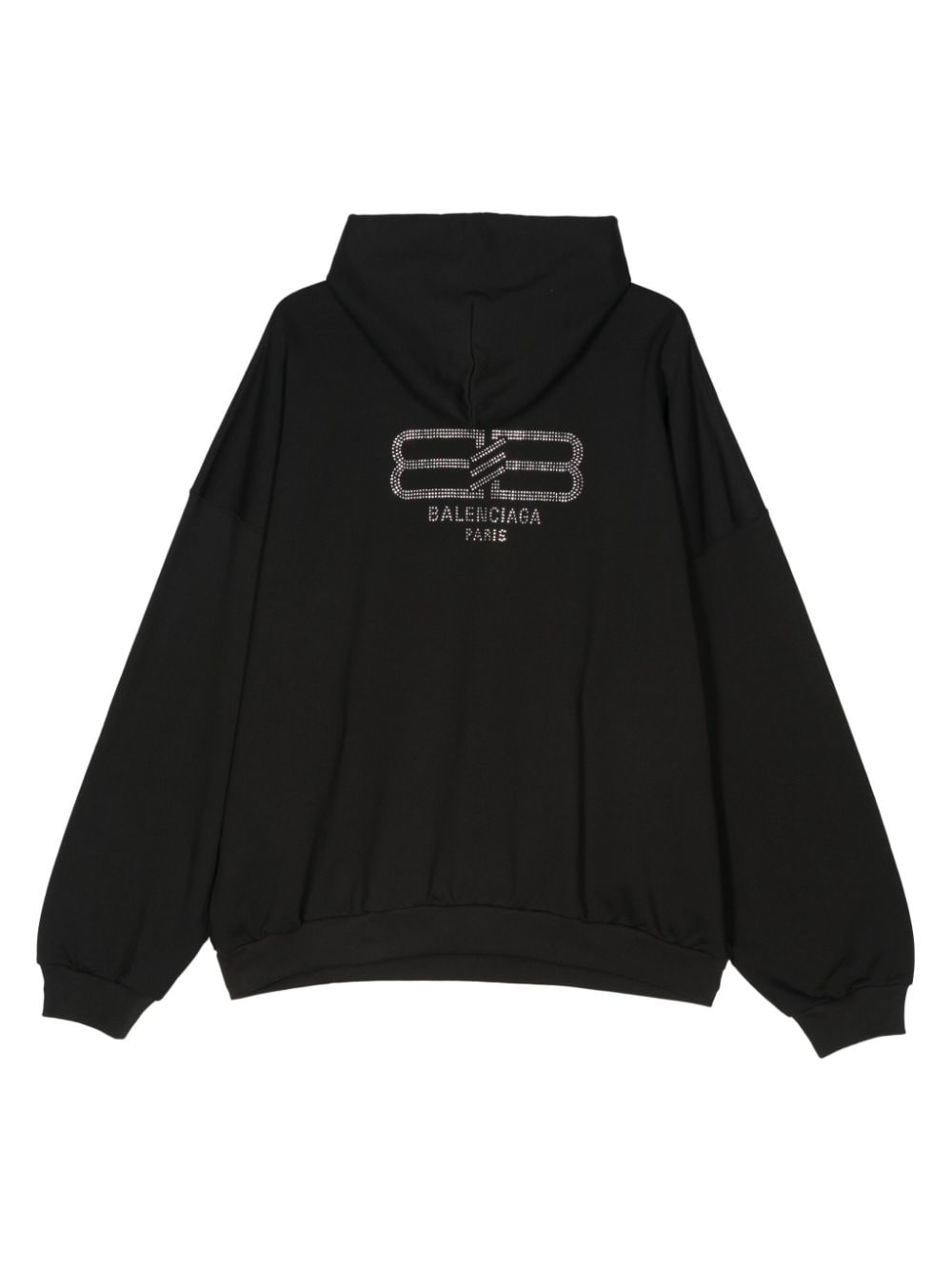 Balenciaga Bb Paris Strass Hoodie In Black - 35% Off | Editorialist