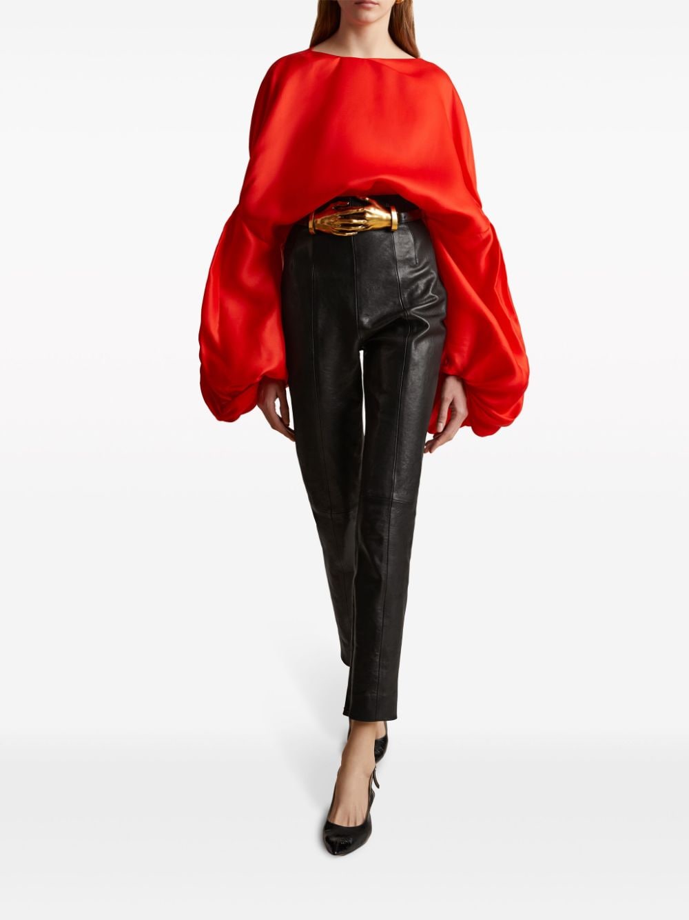 KHAITE KHAITE The Quico Silk Blouse