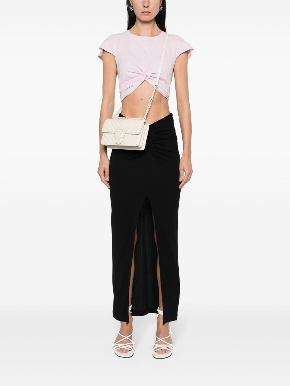 PINKO Love Bag One Mini Leather Bag