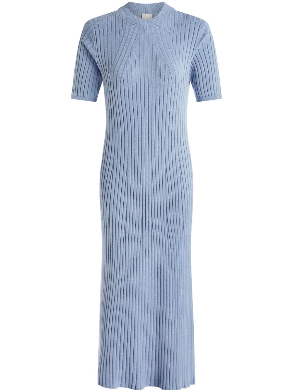 maeve rib knit midi dress Varley Maeve Rib Knit Midi Dress