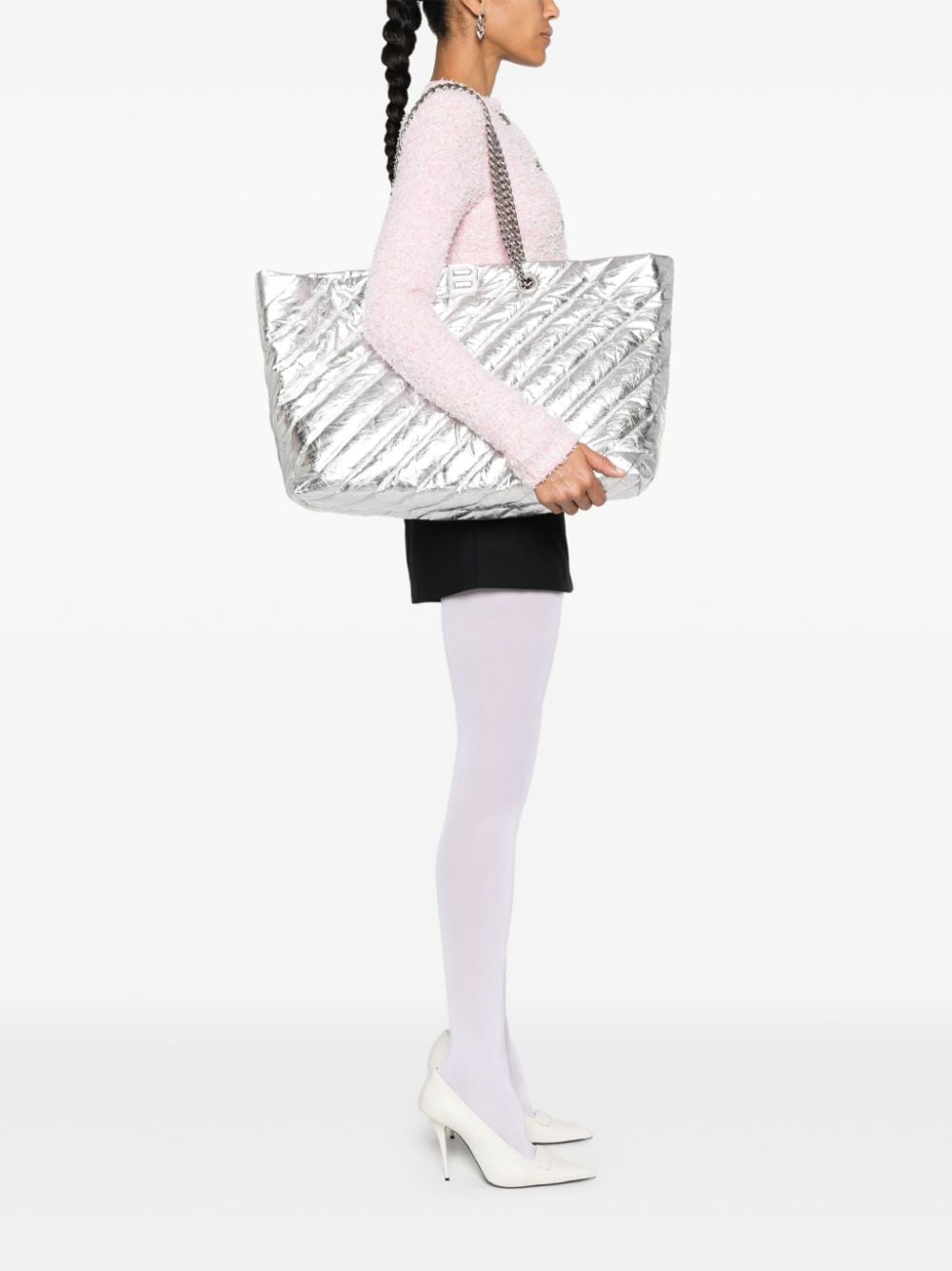 BALENCIAGA Balenciaga Large Crush Tote Bag