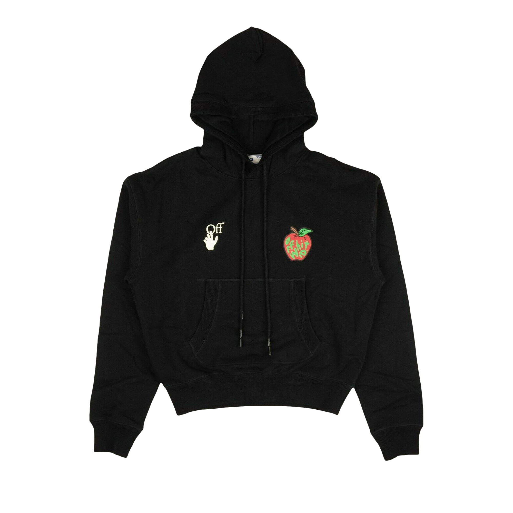 Supreme Apple Hooded Sweatshirt - Black | Editorialist