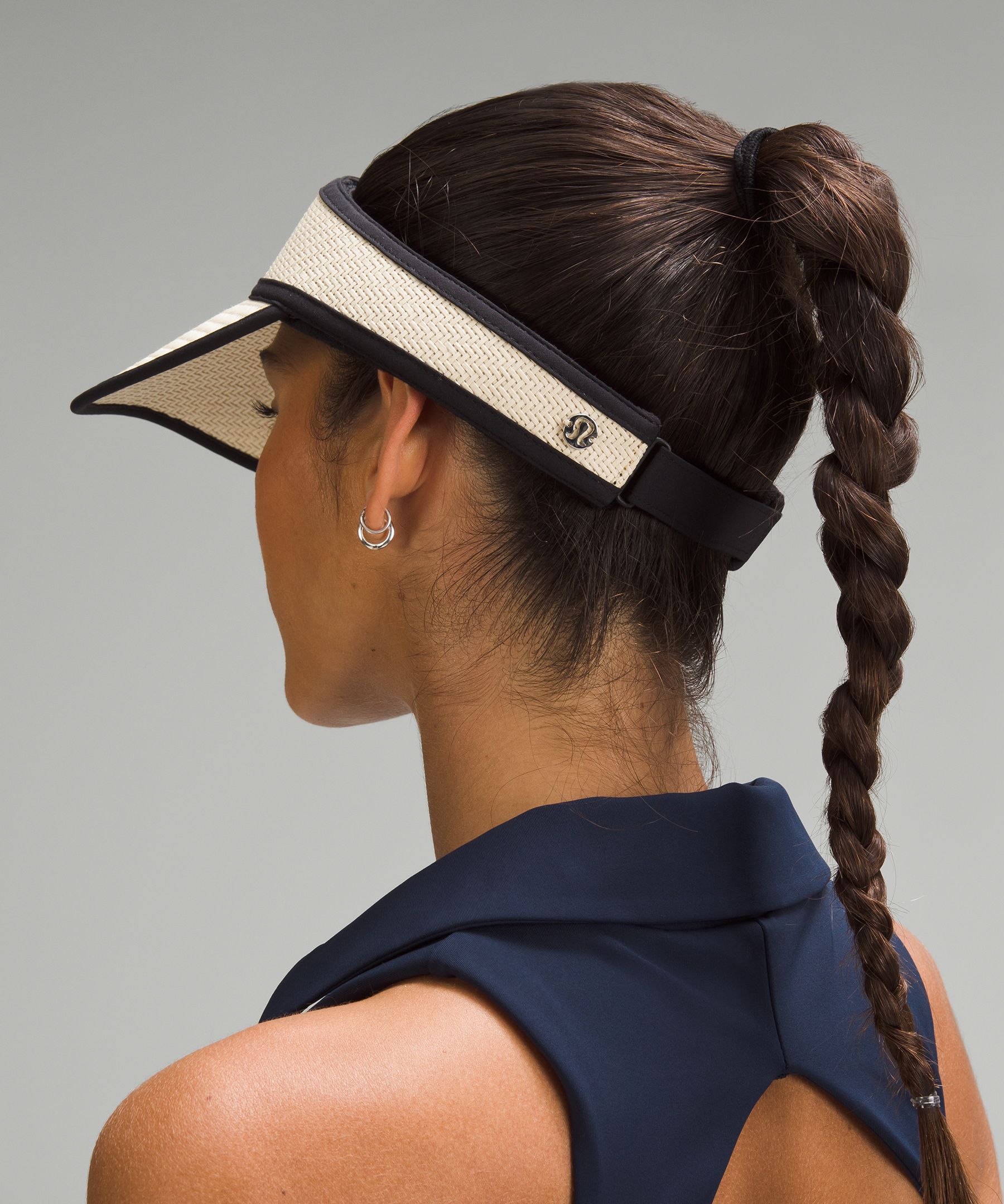 Lululemon Woven Visor - Natural/Black | Editorialist