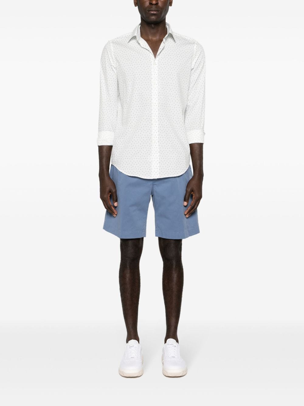 CANALI Canali Mid-Rise Chino Shorts