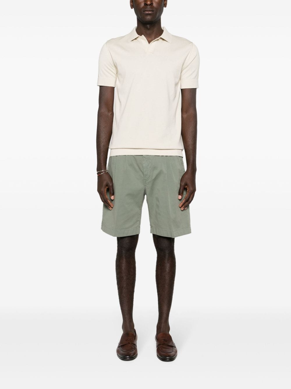 CANALI Canali Mid-Rise Chino Shorts