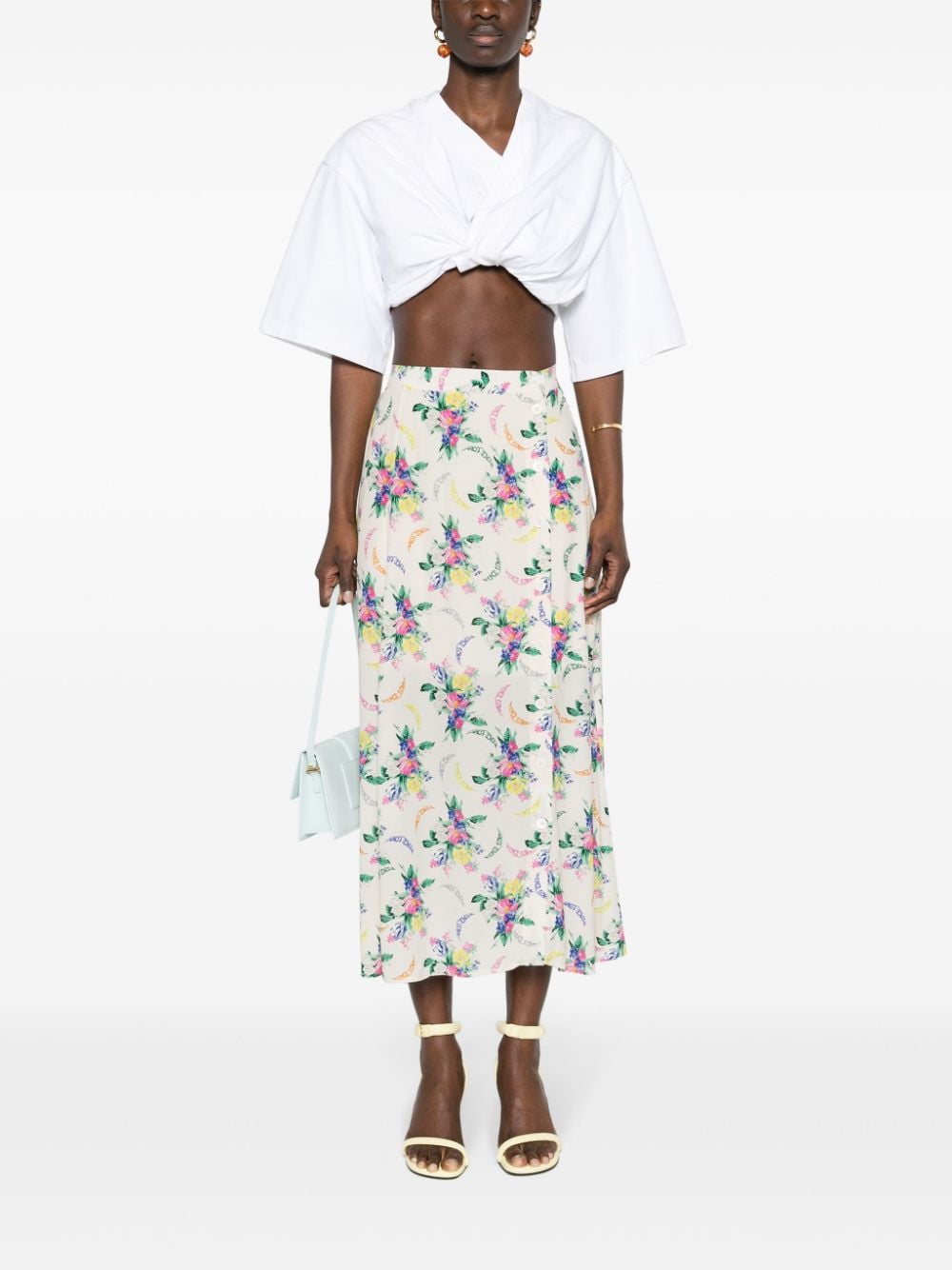 ZADIG&VOLTAIRE Zadig&Voltaire june floral-print midi skirt