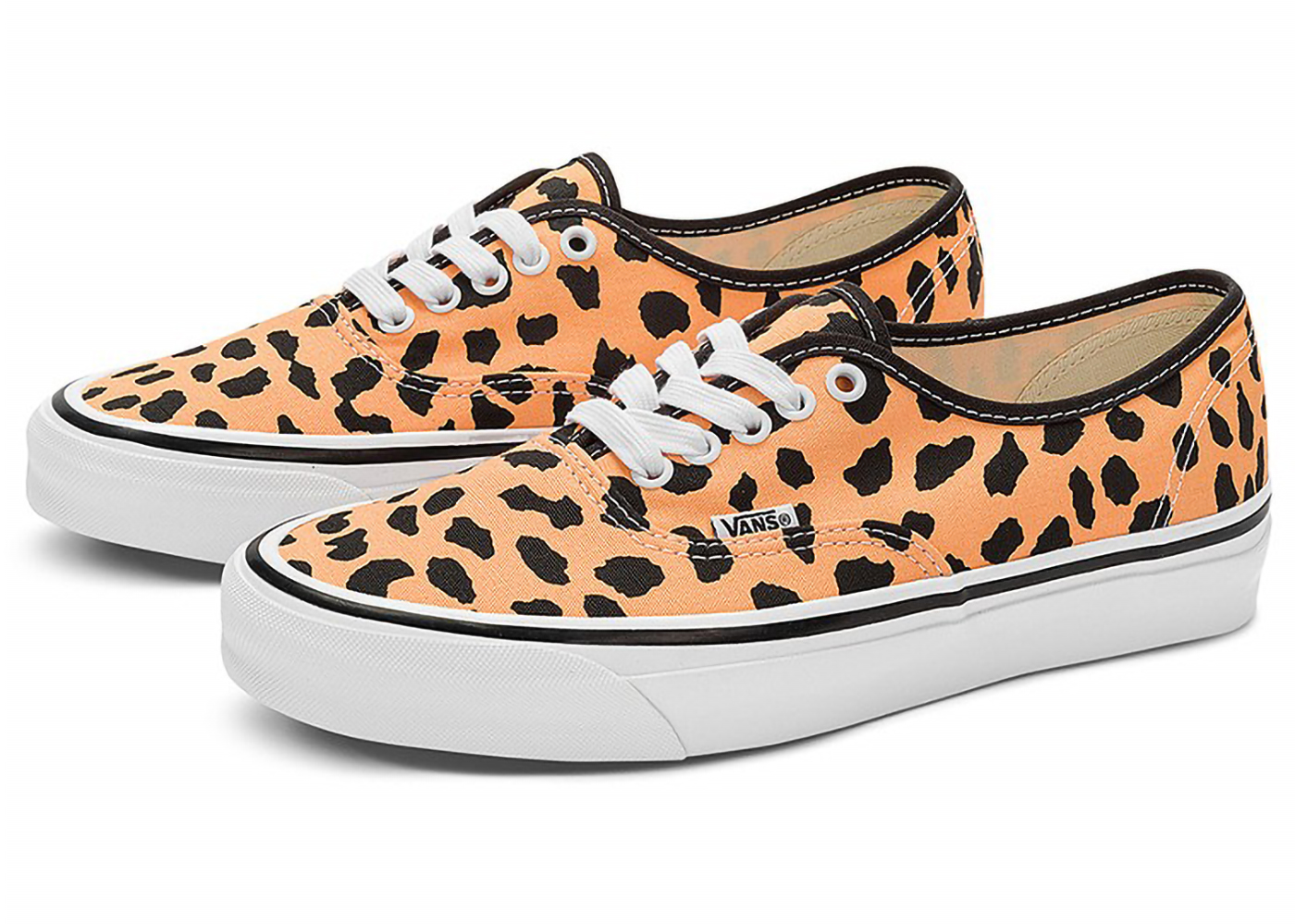 靴 Vans OG Authentic LX Wacko Maria Leopard Vans Og Authentic Lx Wacko Maria Leopard Orange - Leopard