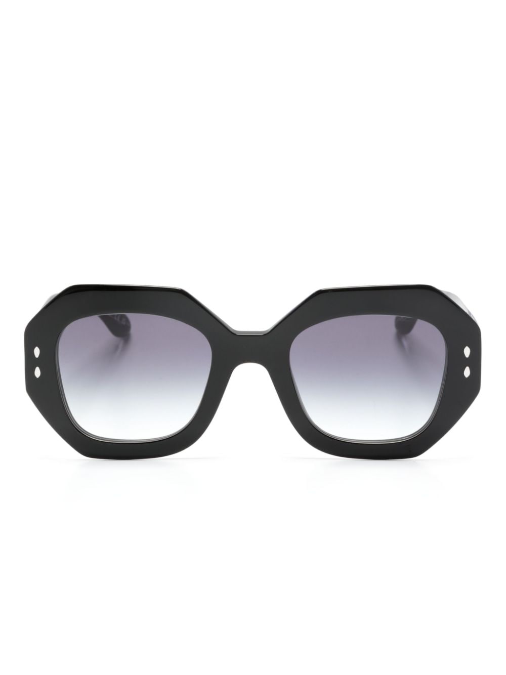 Buy Isabel Marant Geometric-frame Sunglasses - Black At 12  display picture 3