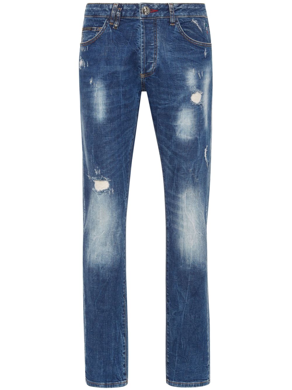 PHILIPP PLEIN Philipp Plein Lion Circus Slim-Fit Jeans