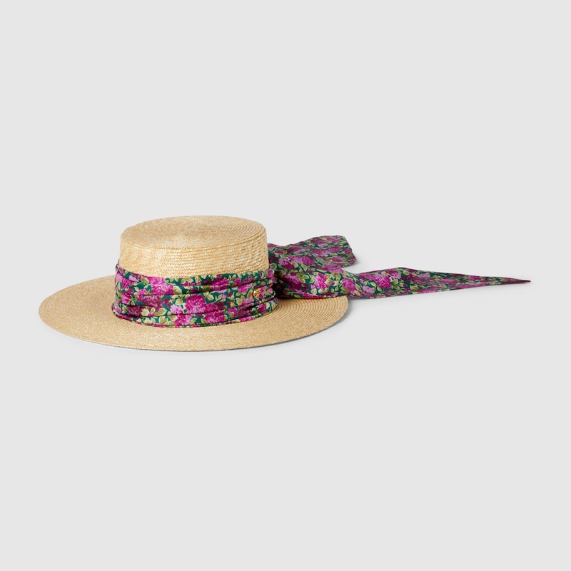 Gucci Women\'s Light Green Fedora with‎ Ribbon (Short) Gucci | Accessories | Gucci Womens Light Green Fedora With  main image 4