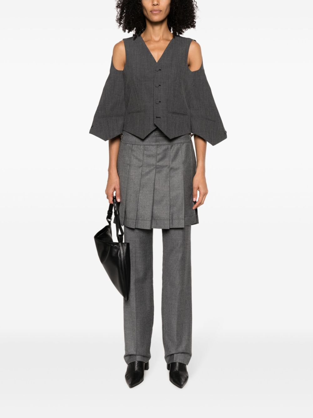 FENDI FENDI Pinstripe Wool Waistcoat