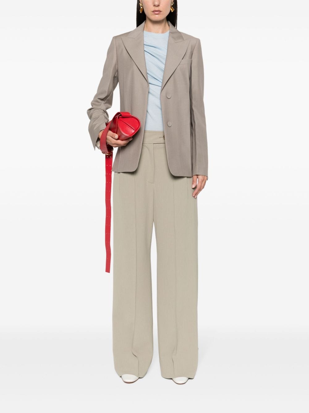 FENDI FENDI Single-Breasted Blazer
