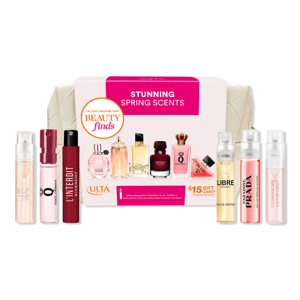 Ulta Stunning Spring Scents Piece Sample Kit One-Color