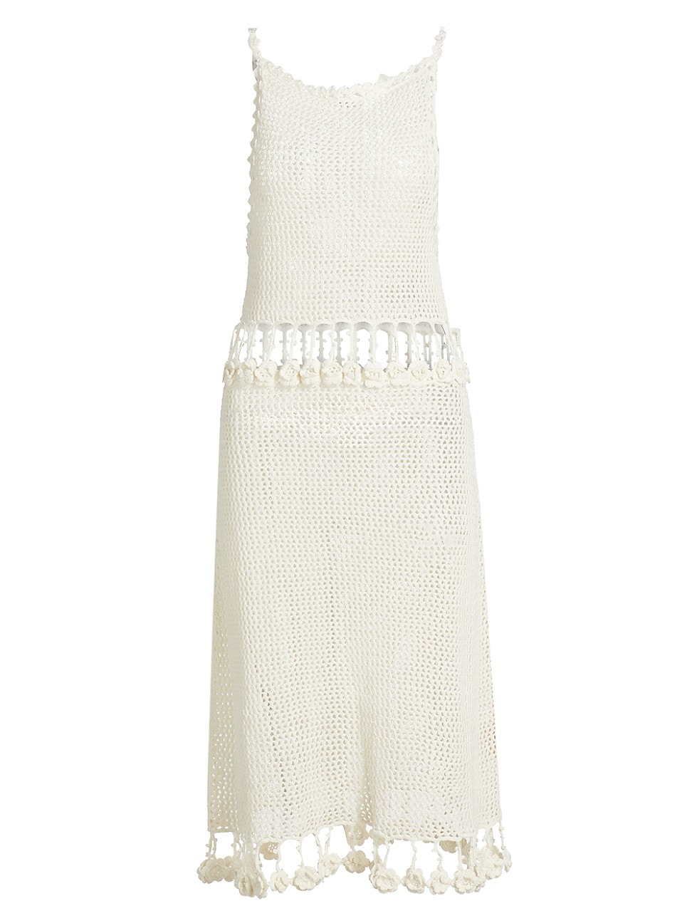 white christmas dresses Posy Crochet Dress main image 0