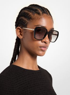 Michael Kors Albany Sunglasses In Black - 40% Off | Editorialist display picture 2
