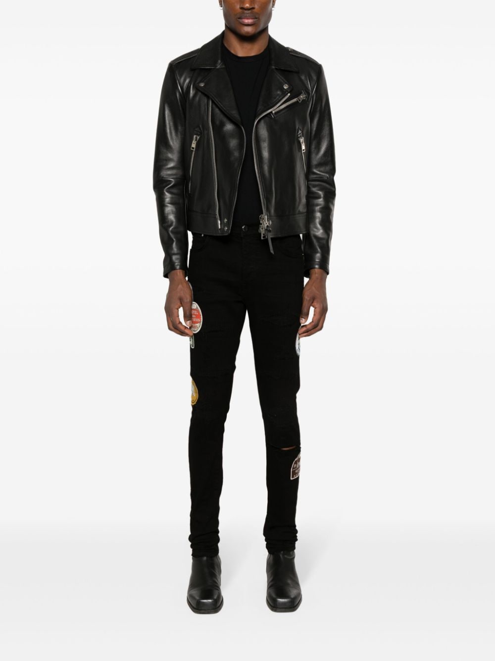 AMIRI AMIRI Travel Patch Skinny Jeans