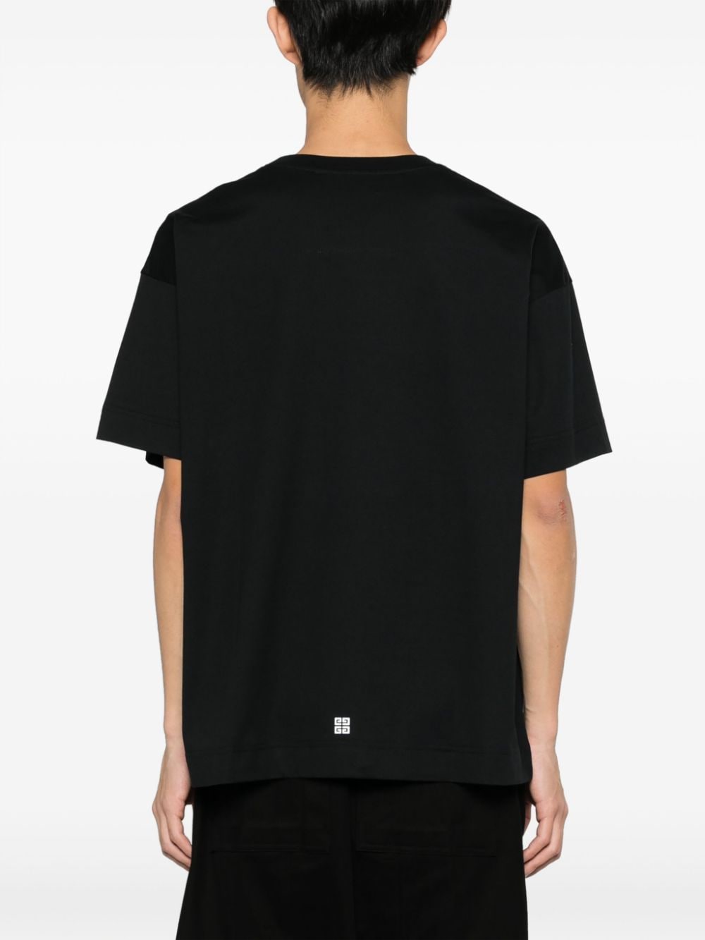 Buy Givenchy Logo-print Cotton T-shirt - Black At 24% Off