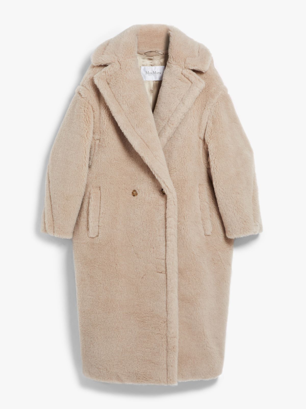 Max Mara Teddy Bear Icon Coat - Sand | Editorialist