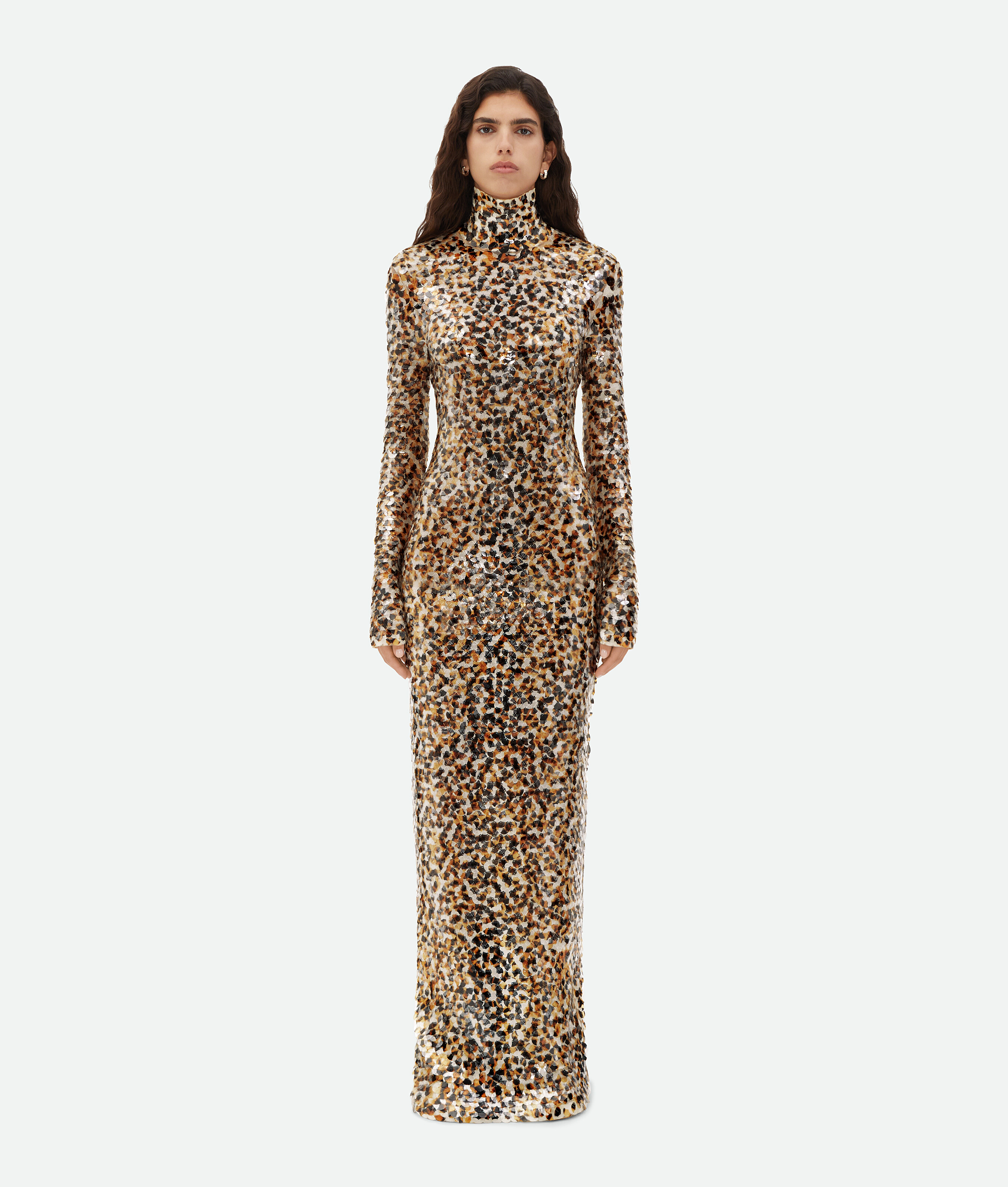 bottega sequin dress Sequin Wedding & Evening Dress Monro Light ivory / US 4