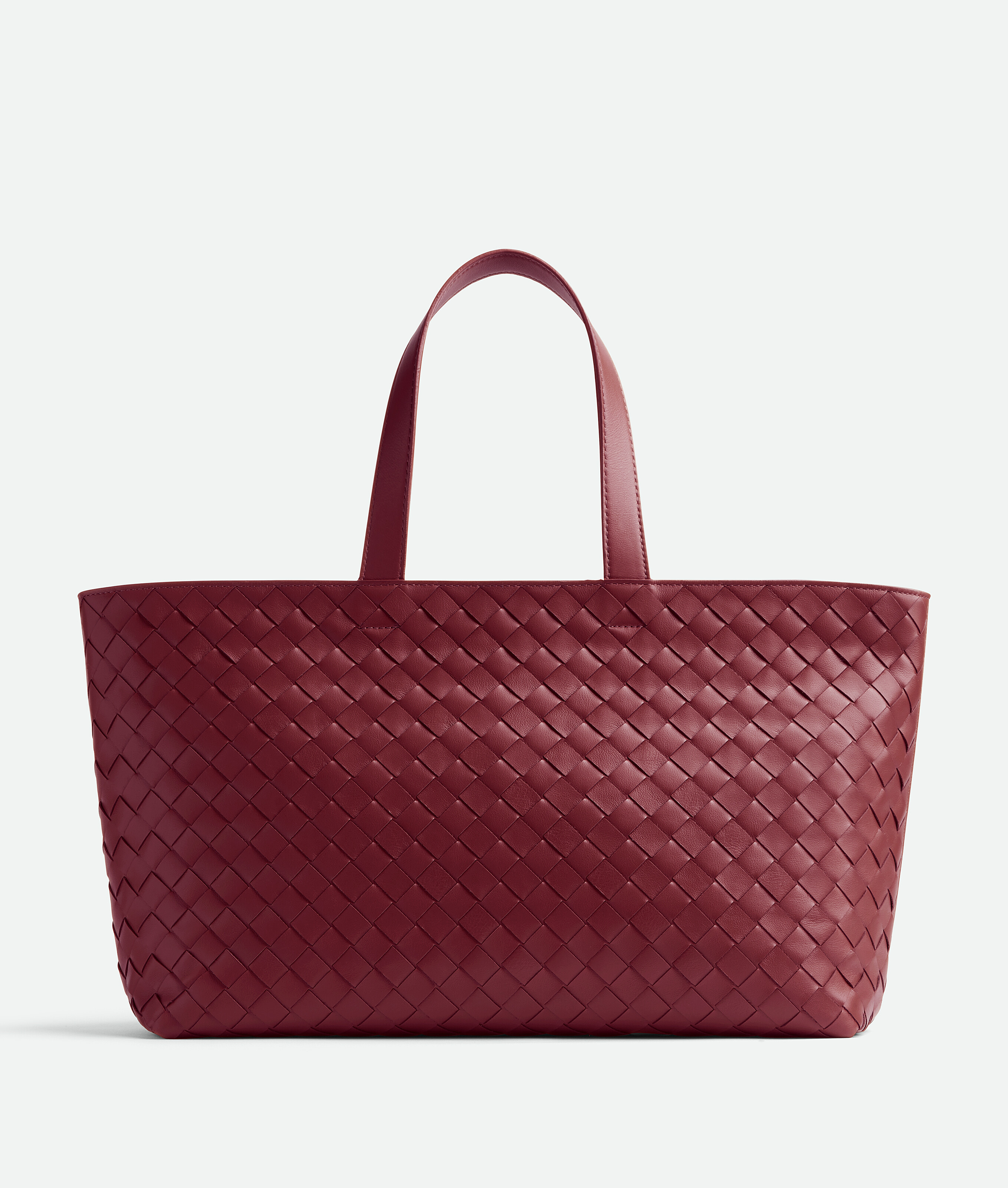 Bottega Veneta Intrecciato Tote Bag - Bordeaux | Editorialist