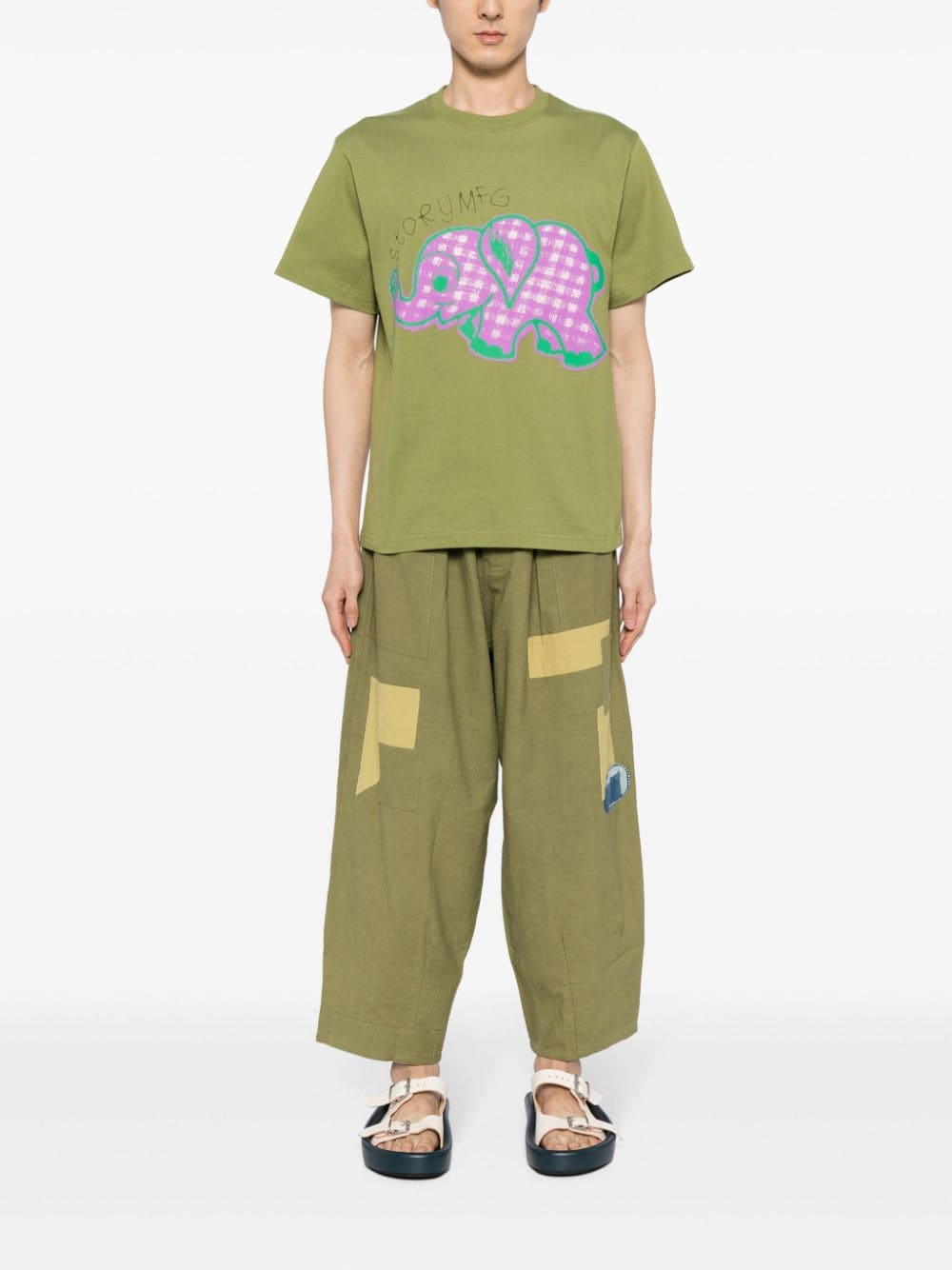 STORY MFG. Panelled Organic Cotton Trousers