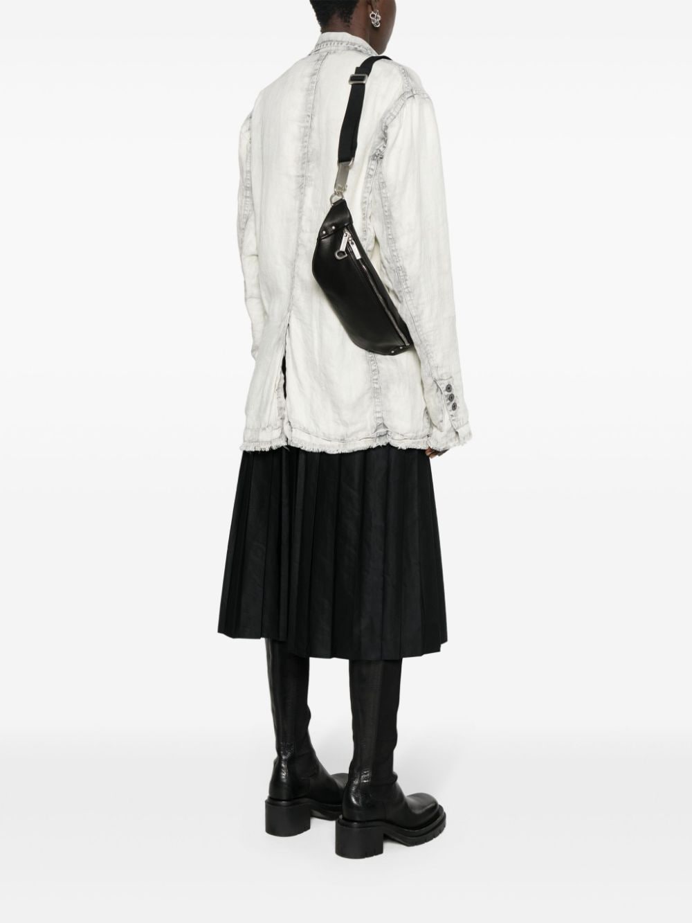 Rick Owens Geo Bumbag In Black - 46% Off | Editorialist