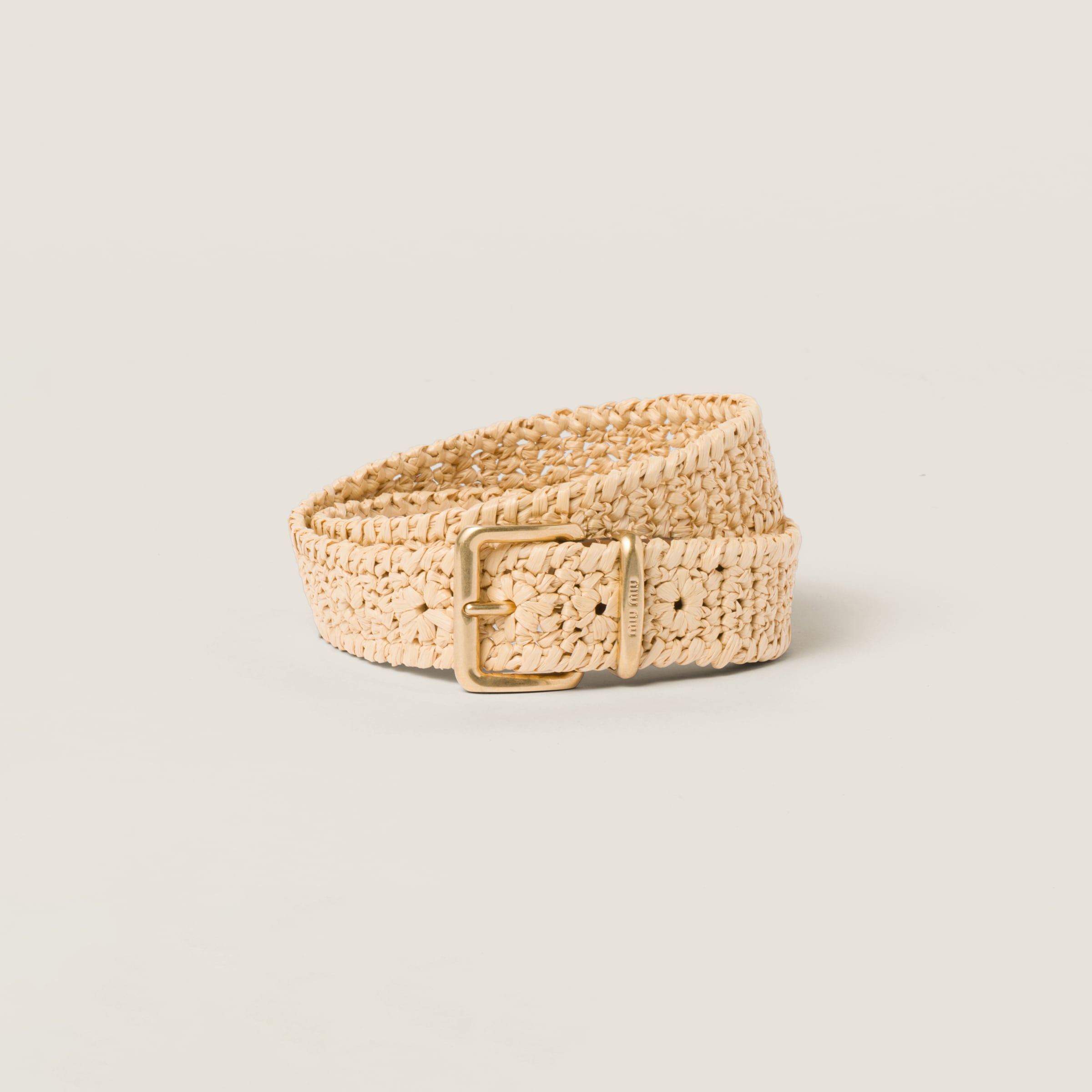 NWT Miu Miu Woven Leather Belt MIU174220_1_enlarged.jpg?auto=  main image 4