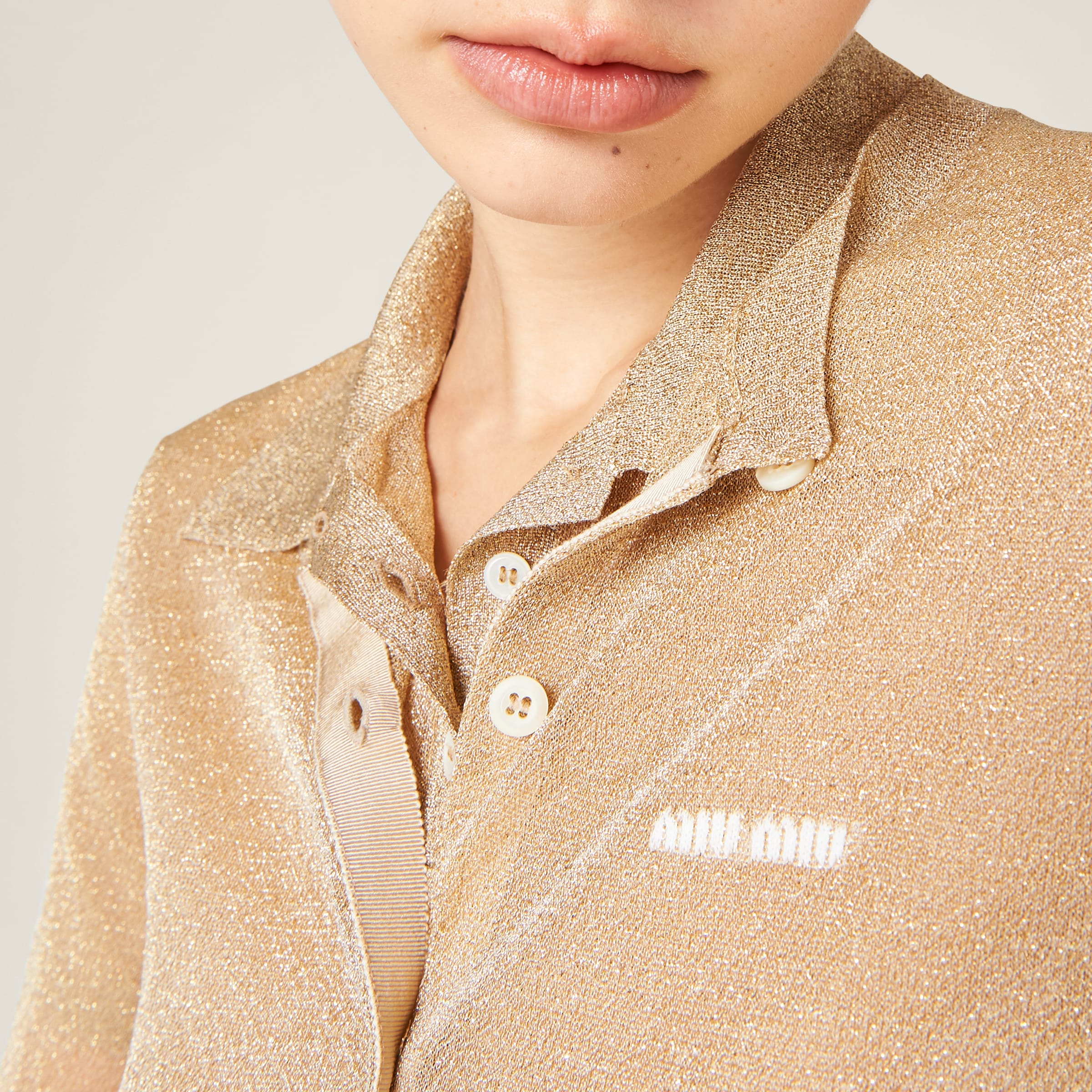 CODE A｜lame knit cardigan lame knit cardigan（カーディガン/ボレロ） | CODE A（コードエー