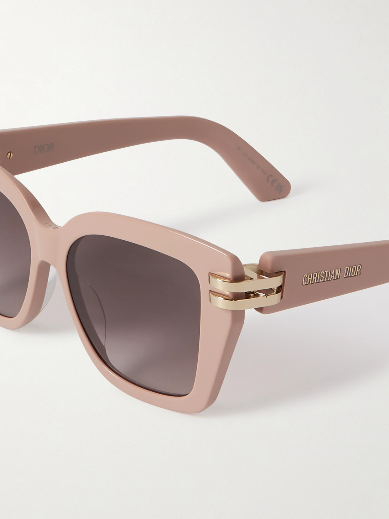 Dior Cdior S1i Square Sunglasses - Pink | Editorialist