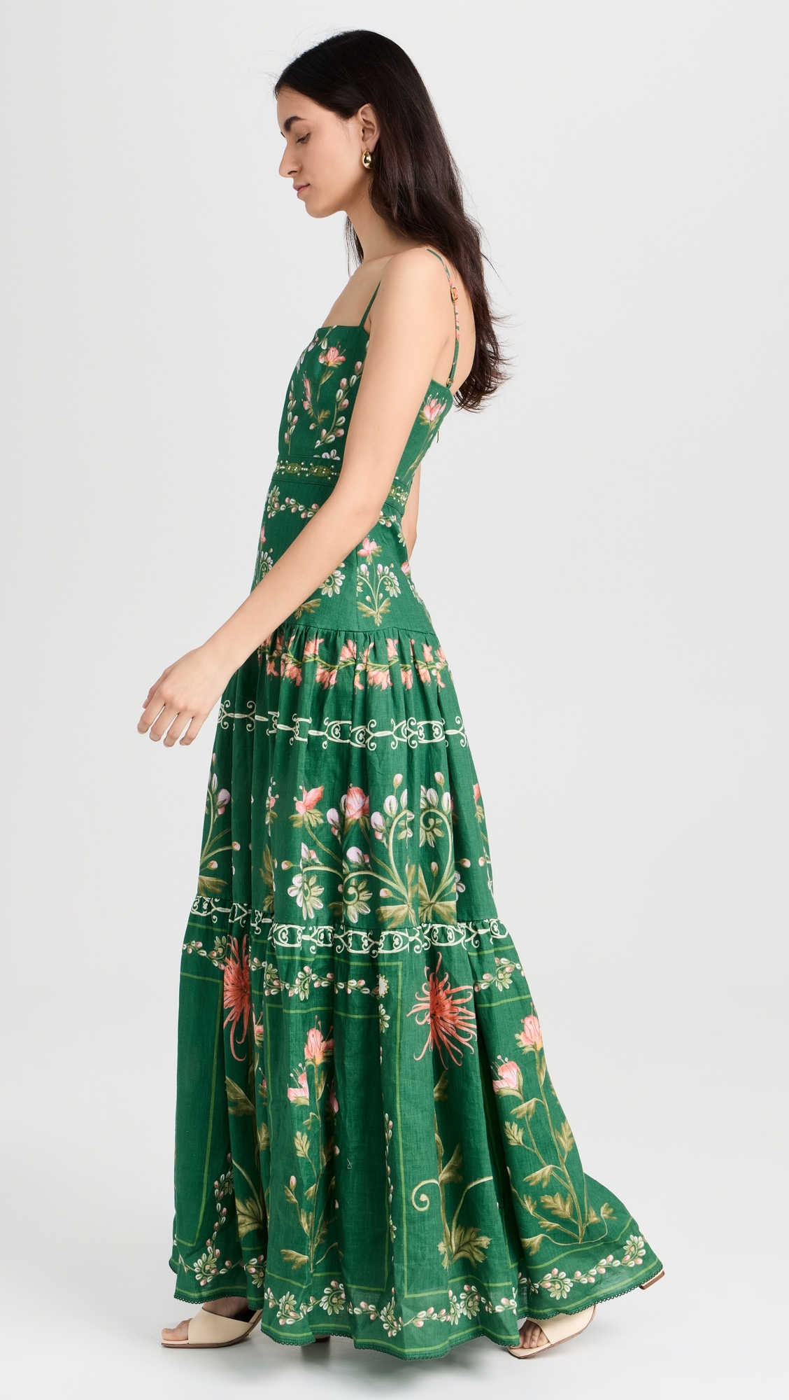 agua by agua bendita esmeralda lima maxi dress Lima Esmeralda Dress by Agua by Agua Bendita