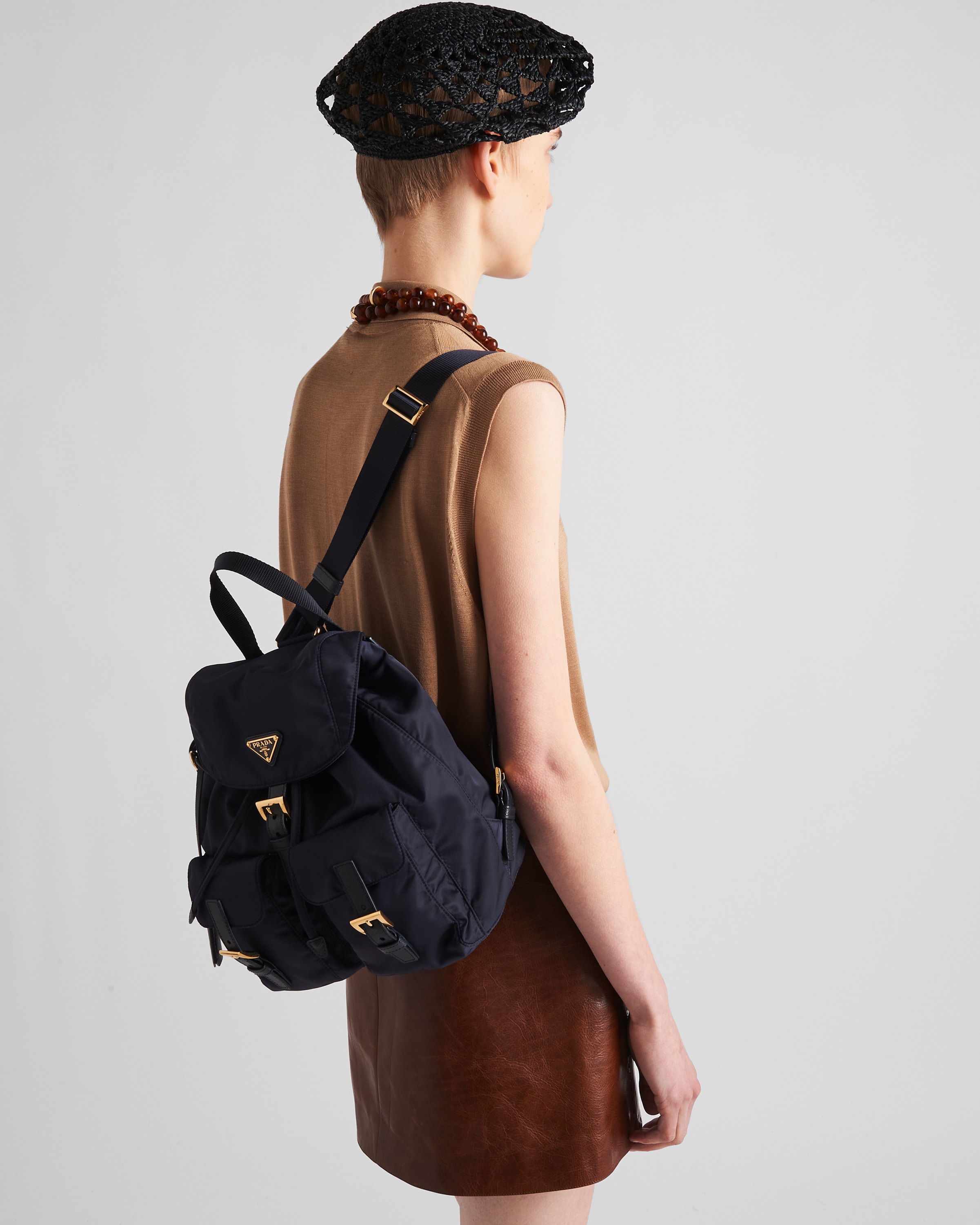 Prada Re-Edition 1978 Small Backpack - Blue | Editorialist