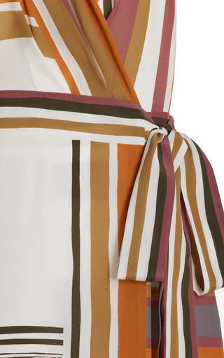 caprera wrap halter mini dress SIR Caprera Wrapped Silk Halter Mini Dress Size 0, 1 & 2