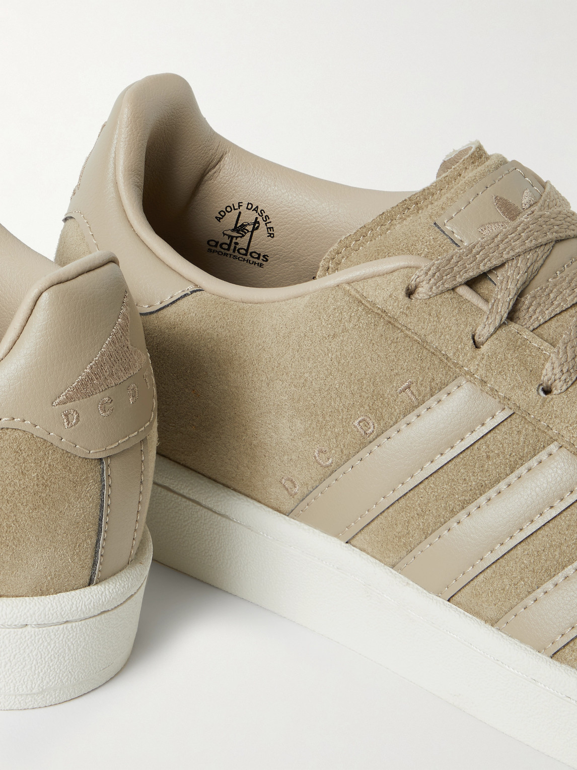 adidas gazelle silver green womens Adidas x DCDT Campus Collab sneakers hemp light brown beige shoes leat –  Kelsid Closet