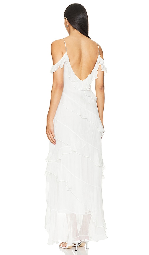 House Of Harlow 1960 X "Zhuri" Maxi Dress - Ivory | Editorialist